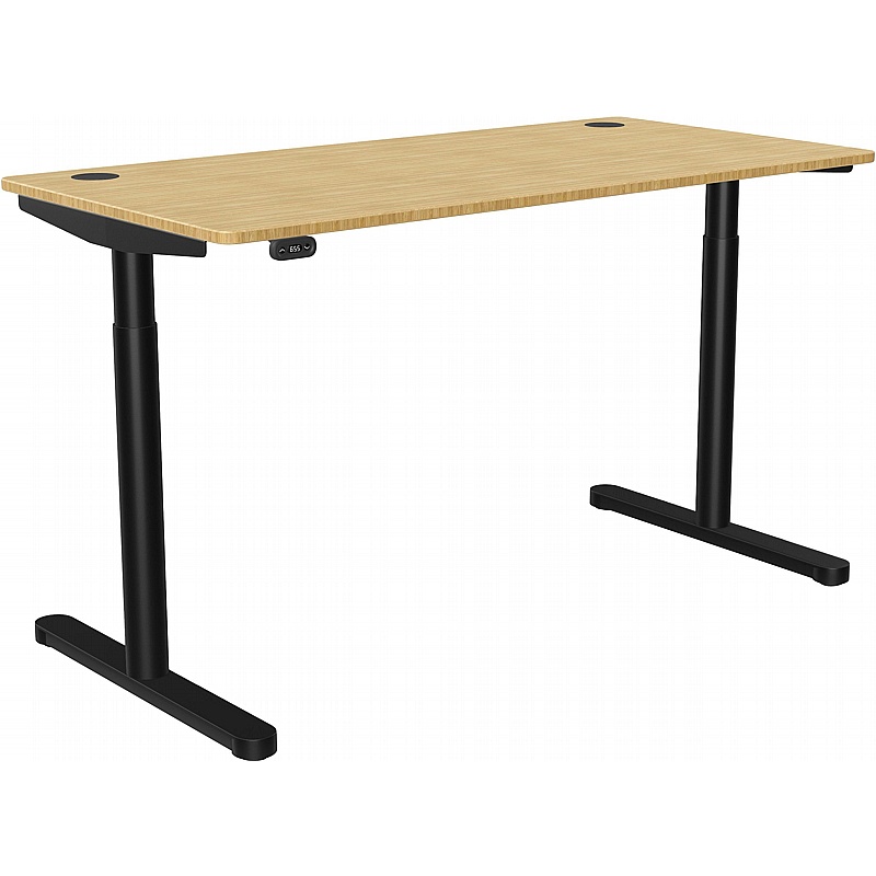 SmartLine Flow Bamboo Sit Stand Office Desks from our Sit-Stand Desks ...
