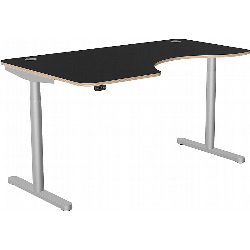 SmartLine Flow Ergonomic Radial Sit Stand Office Desks from our Sit-Stand Desks range.