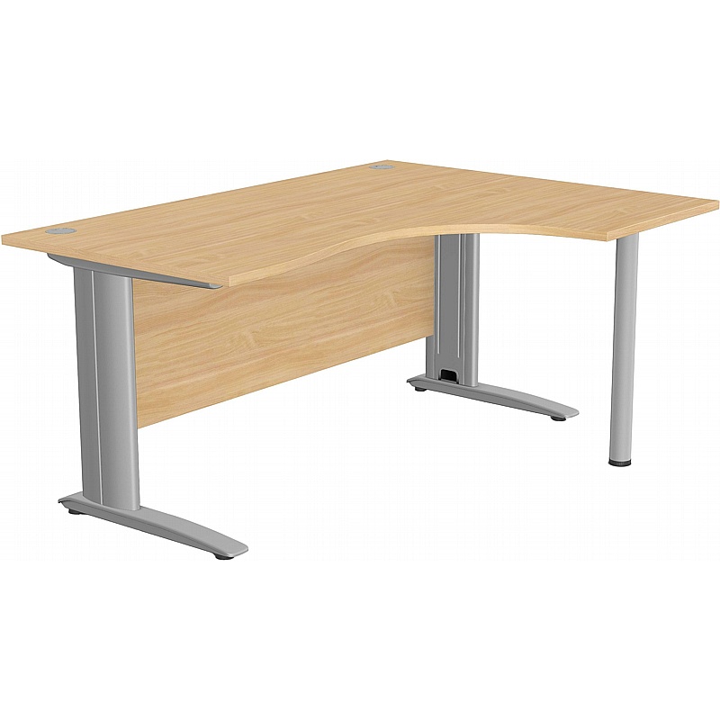 SmartLine Ergonomic Radial Cable Managed Office Desks from our ...