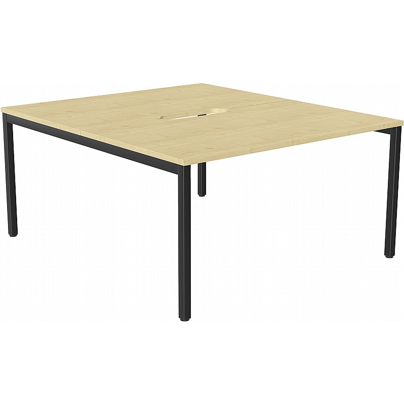 SmartLine 2 Person Back to Back Bench Office Desking from our Bench ...