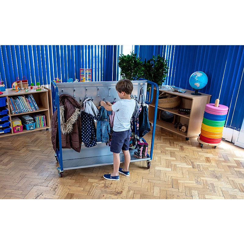 Tuf Classroom Cloakroom Trolley from our School Lockers / Cloakroom range.