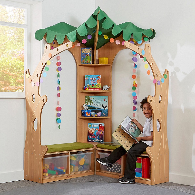 Tree House Library Reading Corner from our Library Storage / Bookcases ...