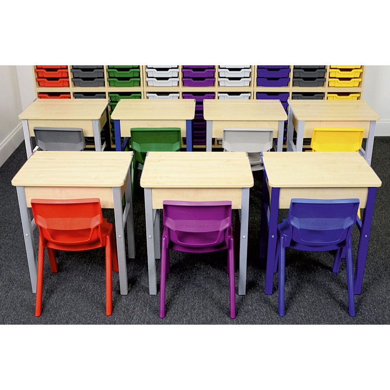 RetroMod School Desks from our Classroom Tables / Desks range.