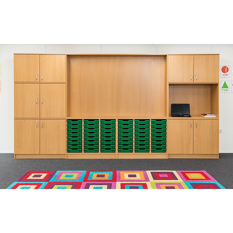 Campus Learning Classroom Teaching Wall from our Cupboards range.