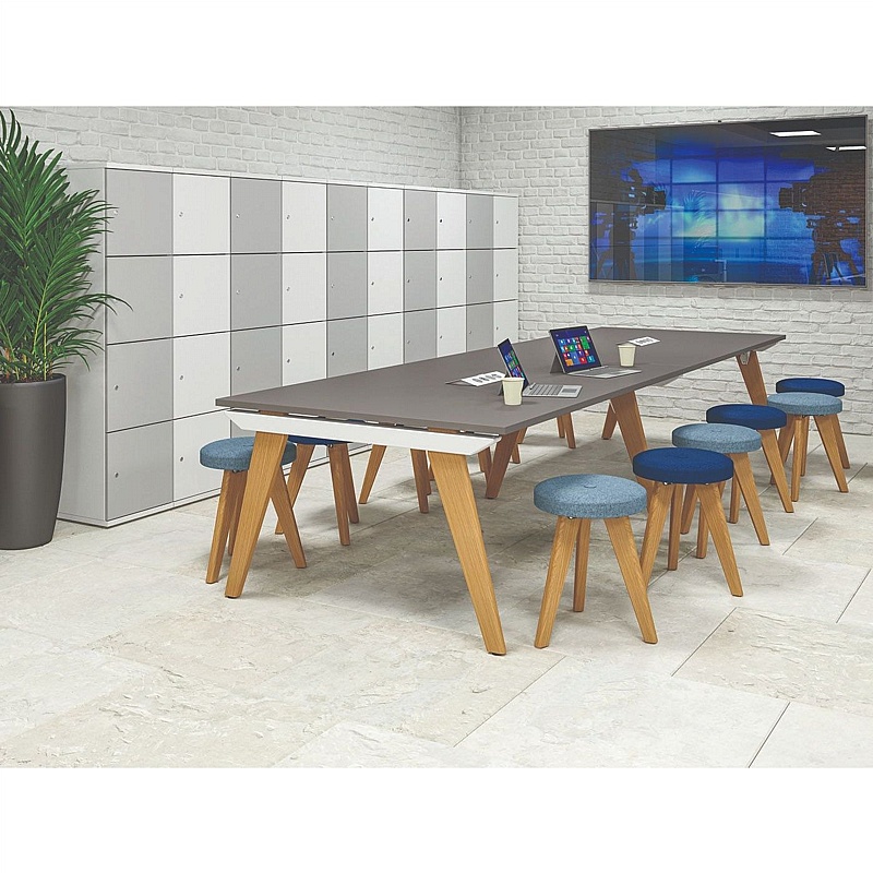 Unified Duo 9 Person Wooden Office Lockers from our Lockers range.