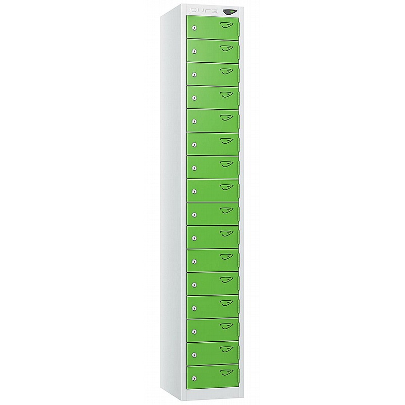 Pure Antibacterial 16 Door Personal Effects Locker with Cam Lock from ...