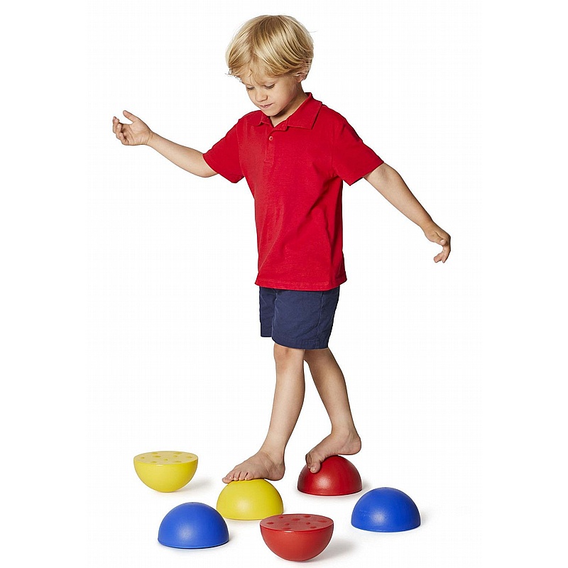Gonge Balance and Play Plastic Hemispheres from our Sensory range.