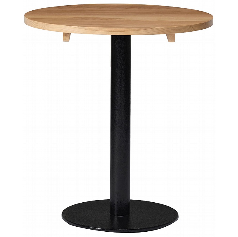 Forza Round Solid Wood Breakout and Cafe Tables from our Canteen / Cafe ...