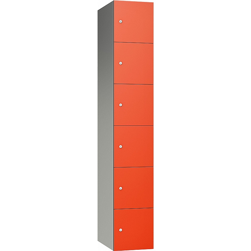 Pure Leisure Wet Area SGL Laminate Door Aluminium Lockers with Hasp and ...