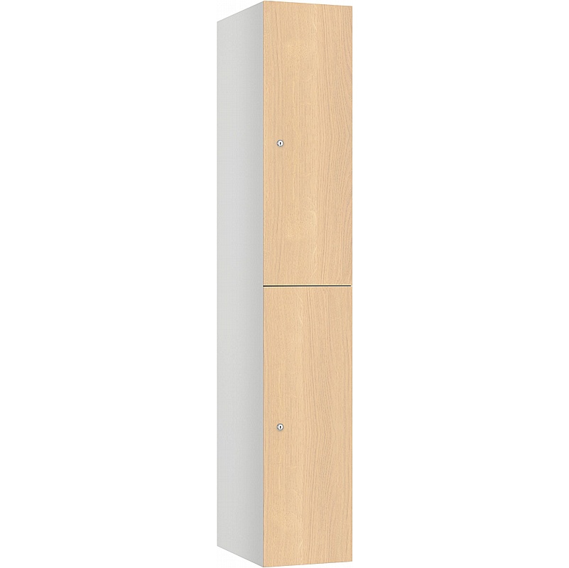 Pure Shield Antibacterial SGL Wood Effect Door Lockers with Cam Lock ...