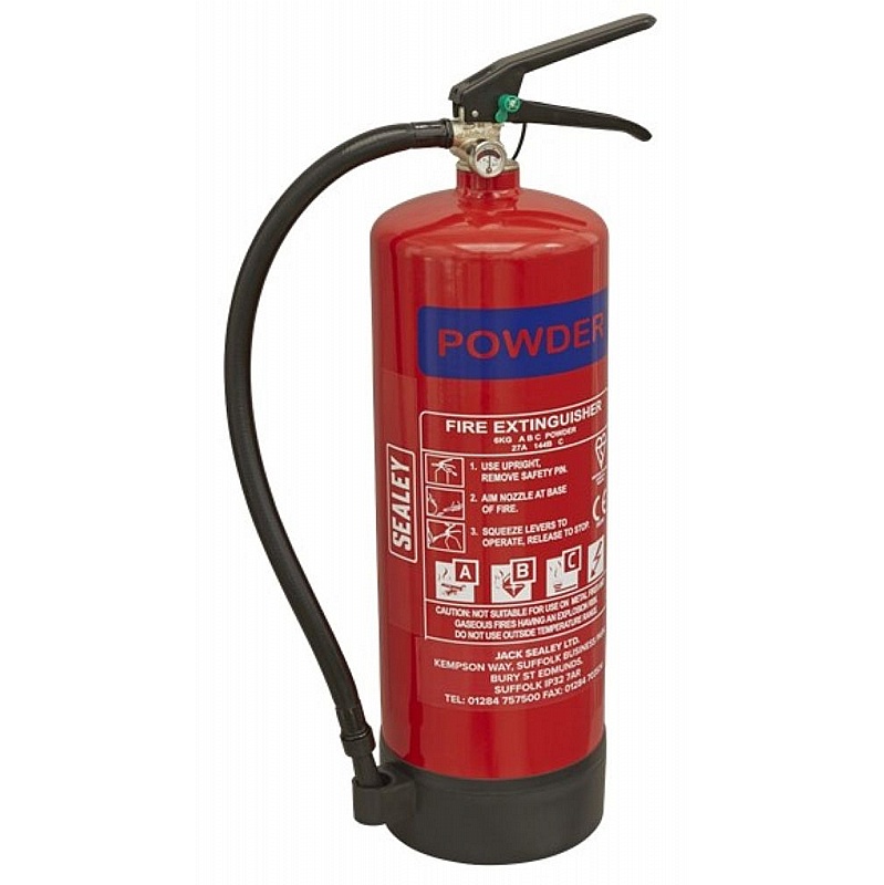 Dry Powder Fire Extinguishers from our Fire Safety Equipment range.