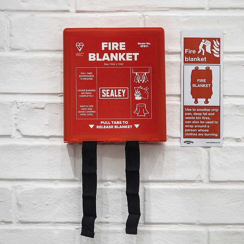 Wall Mounted Fire Blanket from our Fire Safety Equipment range.