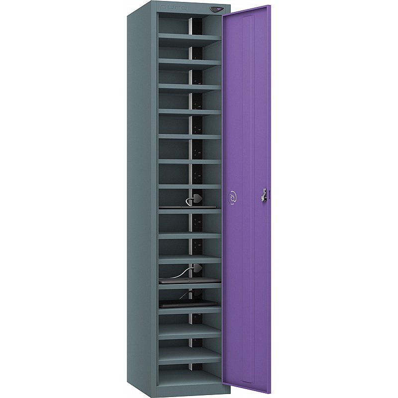 Pure Power 15 Compartment Laptop and Tablet Charging Cupboard with ...