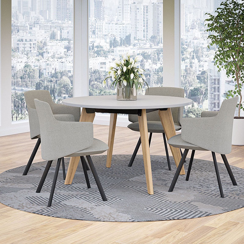 Tract Round Breakout and Meeting Tables from our Meeting Room Tables range.