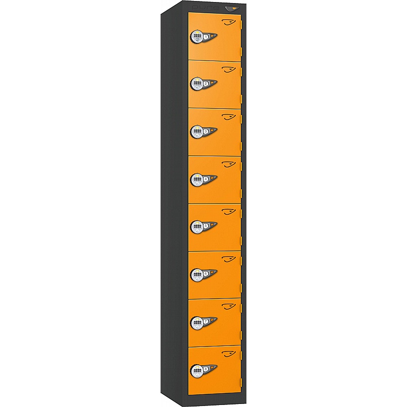 Pure Antibacterial 8 Compartment Personal Effects Lockers with Manual ...