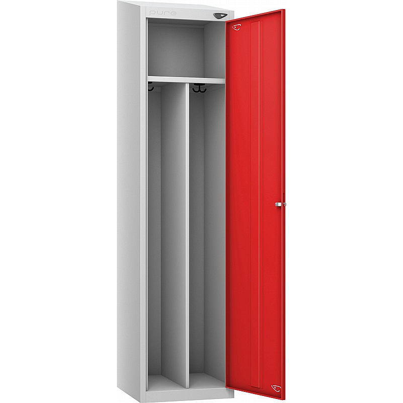 Pure Antibacterial Sloping Top Clean & Dirty Lockers with Manual ...
