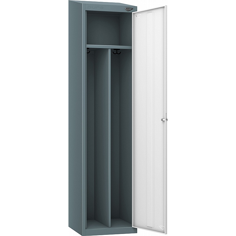 Pure Antibacterial Sloping Top Clean & Dirty Lockers with Coin Return ...