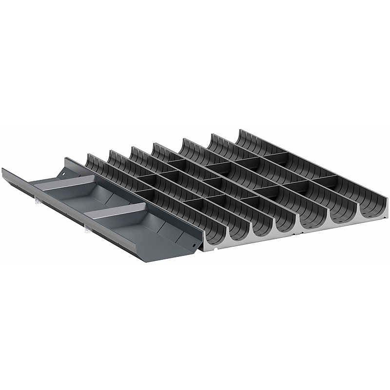 Bott Cubio Plastic Trough Drawer Dividers for 525W x 525D Cabinets from ...