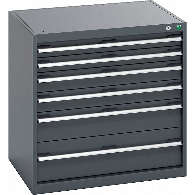 Bott Cubio 6 Drawer Anthracite Metal Cabinets from our Workshop Drawer ...