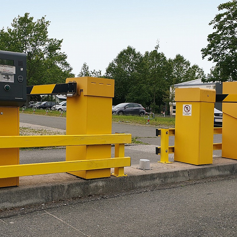 Black Bull Impact Protection Guard Rail Posts from our Warehouse ...