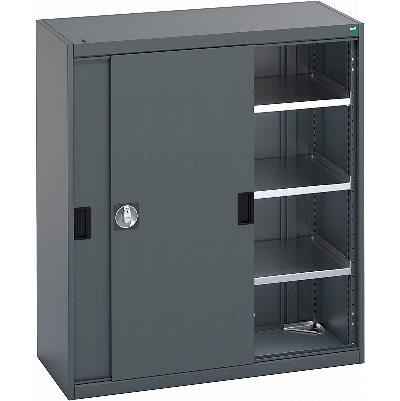 Bott Cubio Sliding Door Anthracite Compact Metal Cupboards from our ...