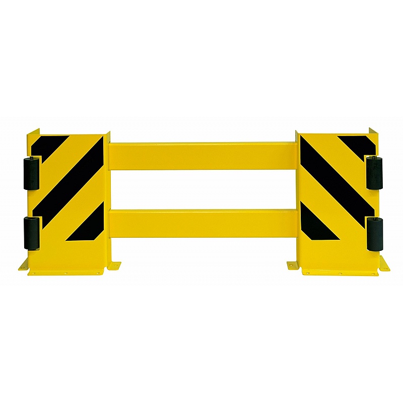 Black Bull Impact Protection Racking End Frame Adjustable Protectors ...