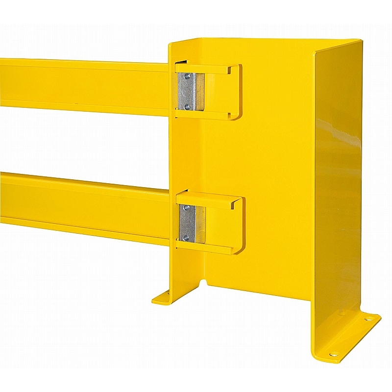 Black Bull Impact Protection Racking End Frame Adjustable Protectors ...