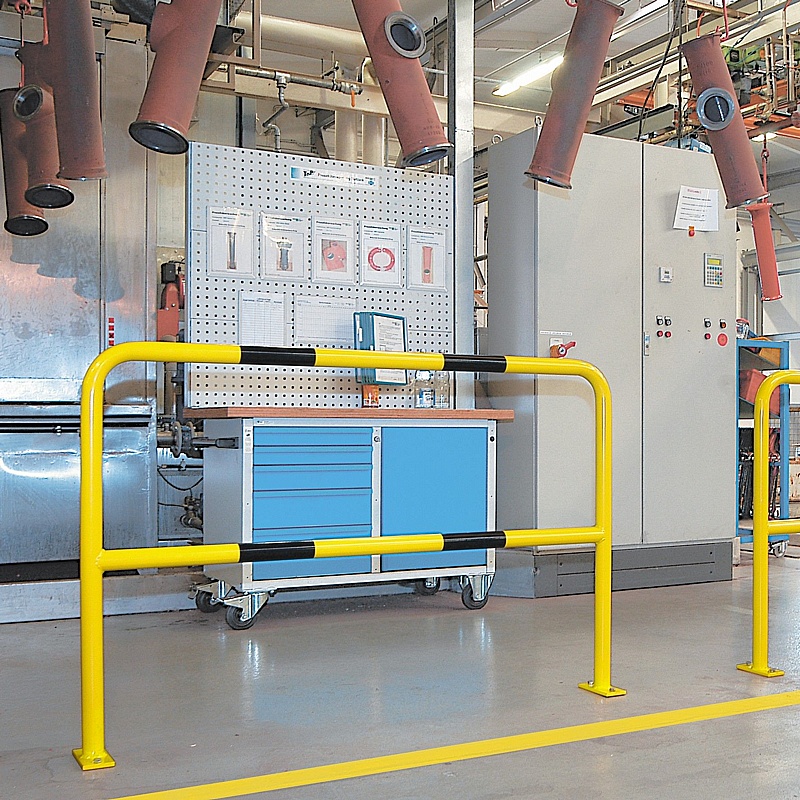 Traffic-Line Steel Floor Mounting Hoop Guards from our Warehouse ...