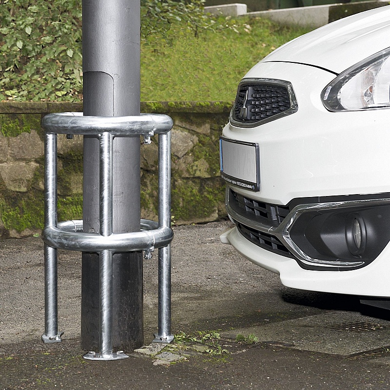 Traffic-Line 360 Degree Galvanised Steel Column Protection from our ...