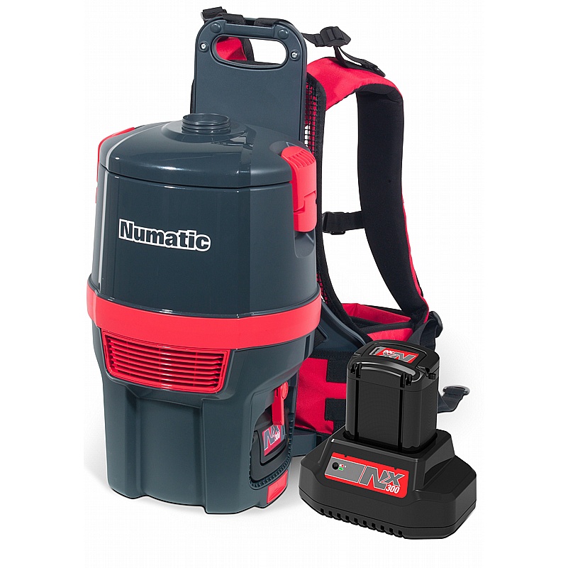 Numatic Pro Cordless RSB150NX Rucsac Backpack Commercial Dry Vacuum ...