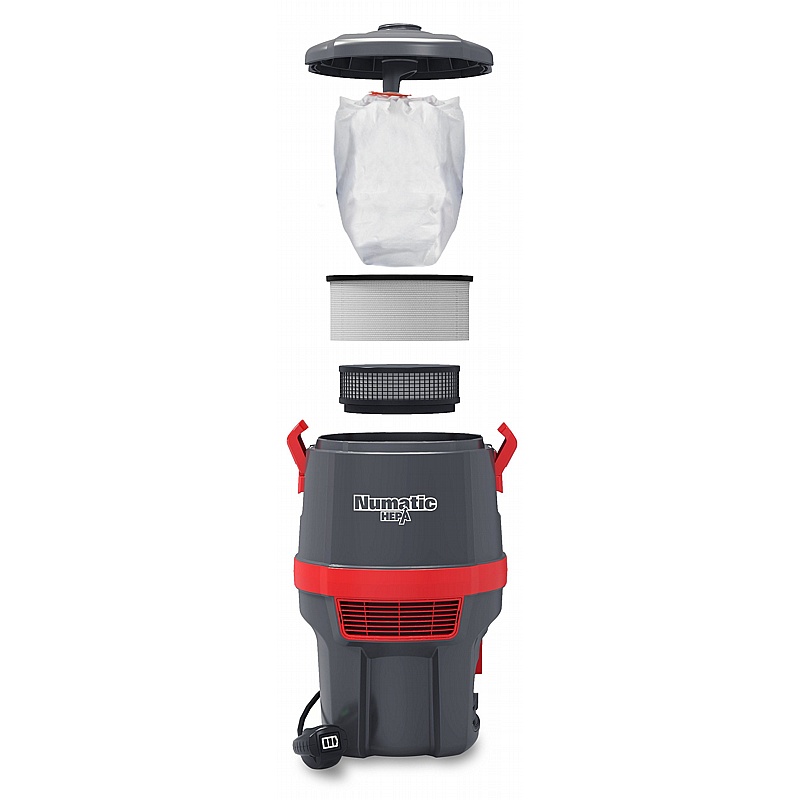 Numatic Pro Cordless RSB150NX HEPA Rucsac Backpack Commercial Dry ...