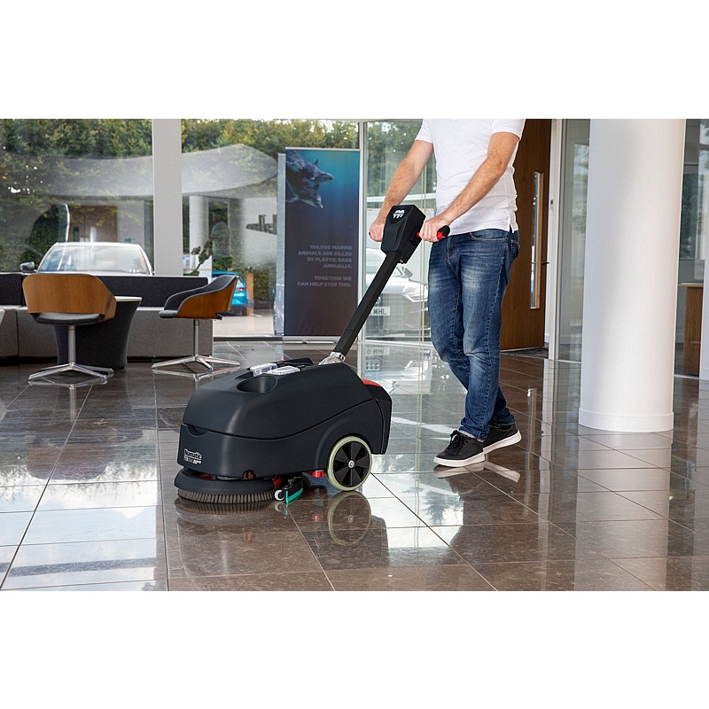 Numatic TTB1840NX-R Cordless Compact Battery Scrubber Dryer from our ...