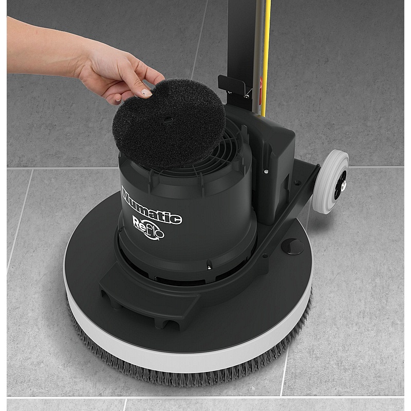 Numatic Hurricane HFM1515-R ReFlo Rotary Floor Scrubber from our Floor ...