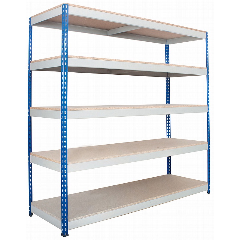 Rivet Heavy Duty Wide Boltless Racking from our Shelving range.