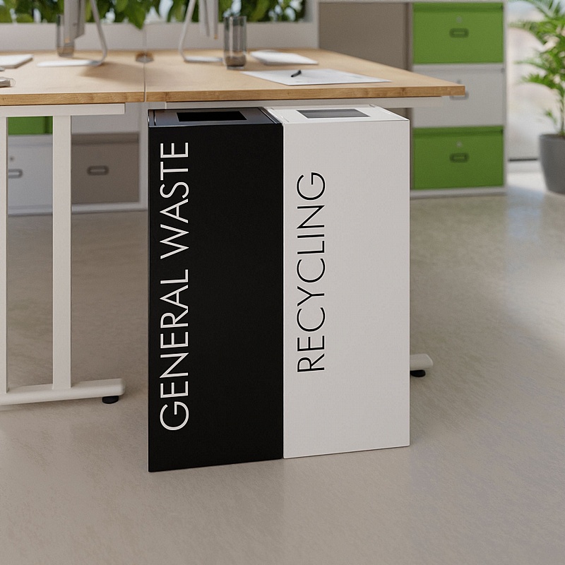 Silverline Metal General Waste Bins from our Recycling & Waste Bins range.