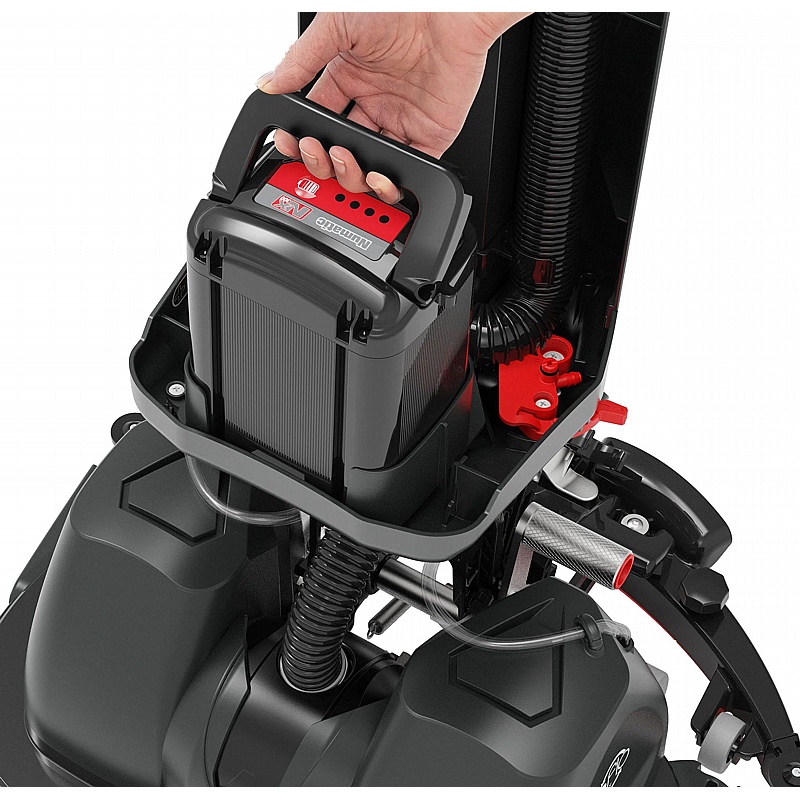 Numatic NuClean Compact NCC440NX ReFlo Rotary Floor Scrubber Dryer from ...