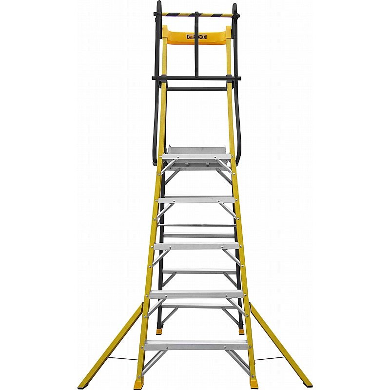 Climb-It Fibreglass Podium Step Ladders from our Fibreglass Step ...