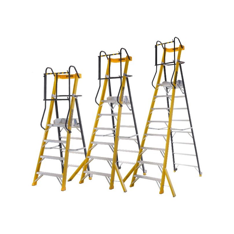Climb-It Fibreglass Podium Step Ladders from our Fibreglass Step ...