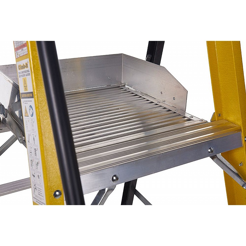 Climb-It Fibreglass Podium Step Ladders from our Fibreglass Step ...