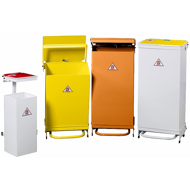 Defender Removable Body Clinical Waste Bins with Hands Free Lid from ...