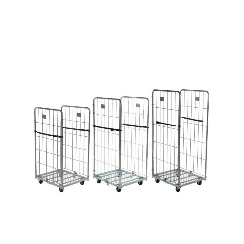 Palus 2 Sided Demountable Roll Pallet Cages With Rod Infill Frame from ...