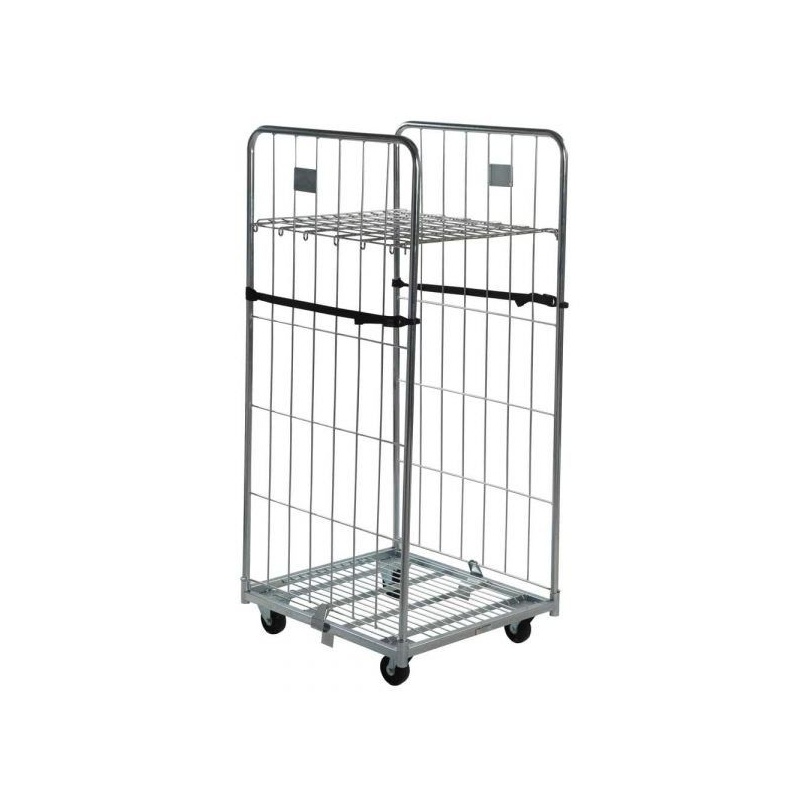 Palus 2 Sided Demountable Roll Pallet Cages With Rod Infill Frame from ...