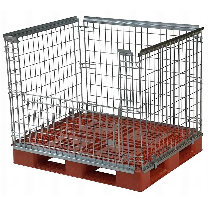 Paleta UK Pallet Stackable Mesh Retention Units Half Gate from our ...