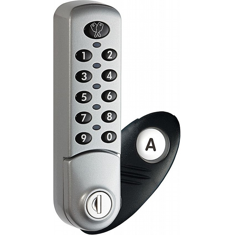 Stellar Probe Equinox Antibacterial Sloping Top Perforated Door Lockers ...