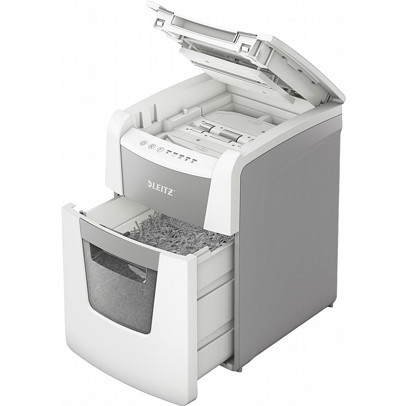 Leitz IQ-P4 Small Office Autofeed Cross Cut Paper Shredder from our ...