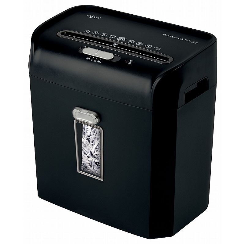 Rexel ProMax QS RPS812 Strip Cut Paper Shredder from our Shredders range.