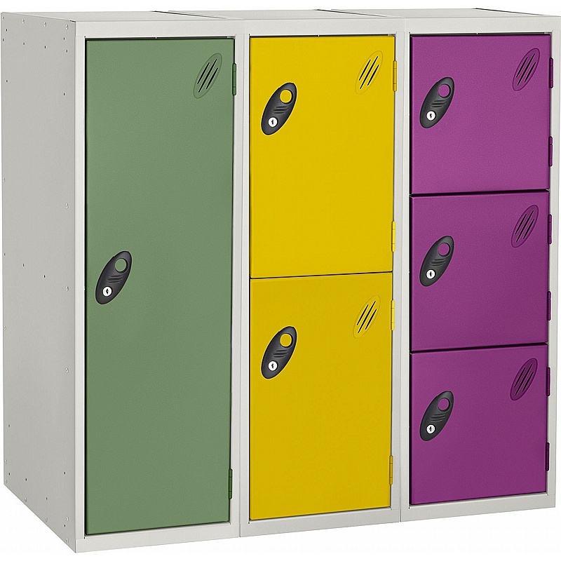 Stellar Probe Equinox Antibacterial Half Height Lockers with Cam Lock ...